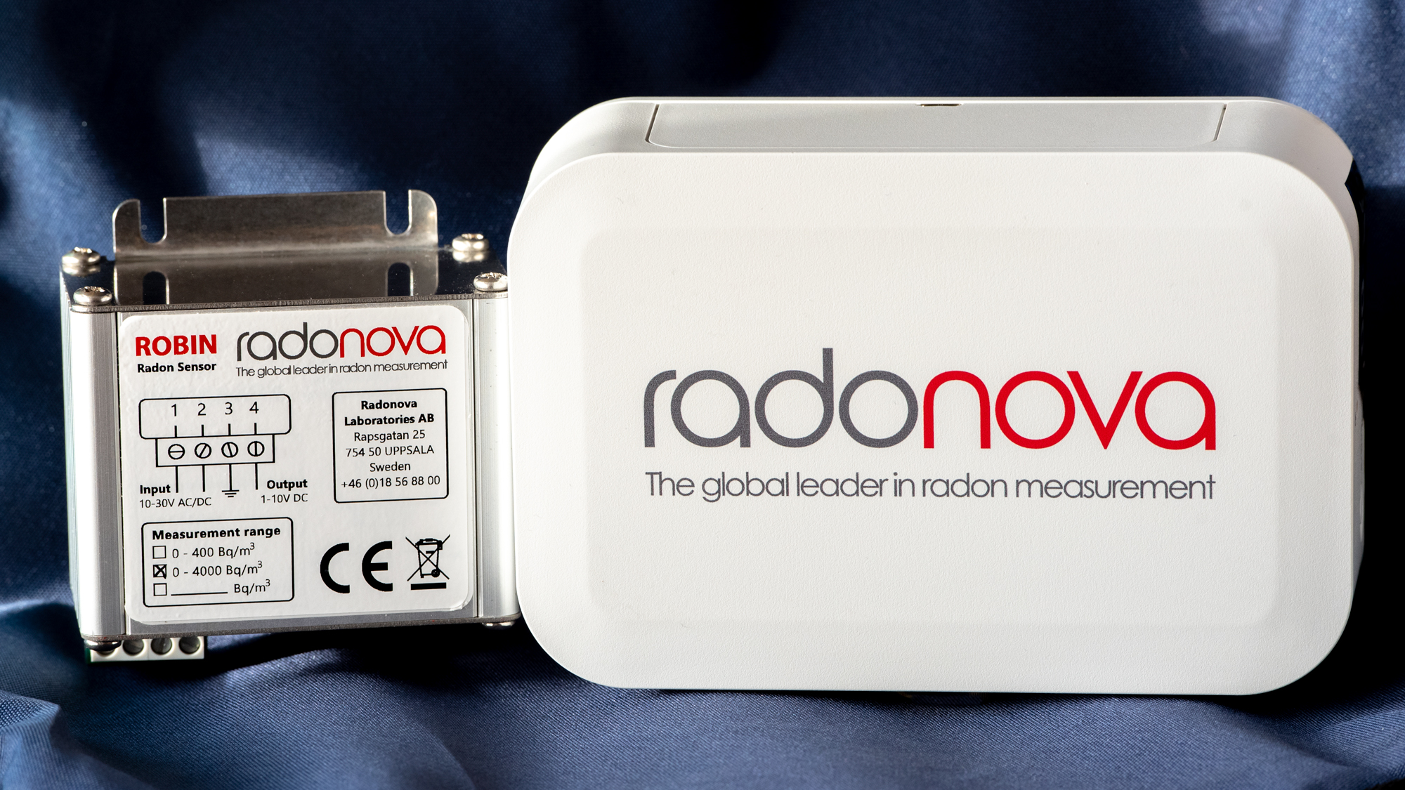 Professional radon testing and mitigation instruments